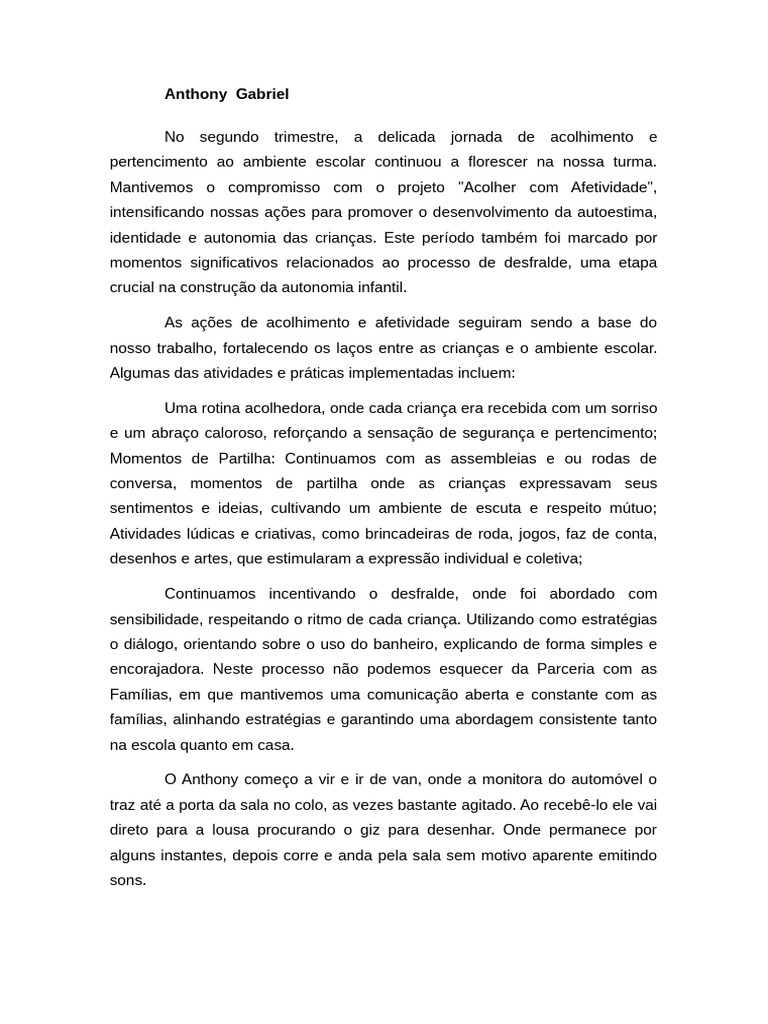 Anthony Gabriel | PDF