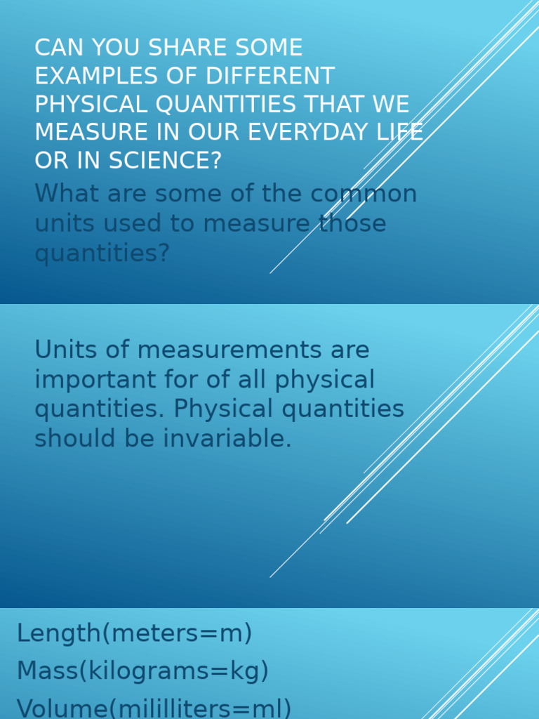 Measurements Grade 7 | PDF | Measurement | Science & Mathematics