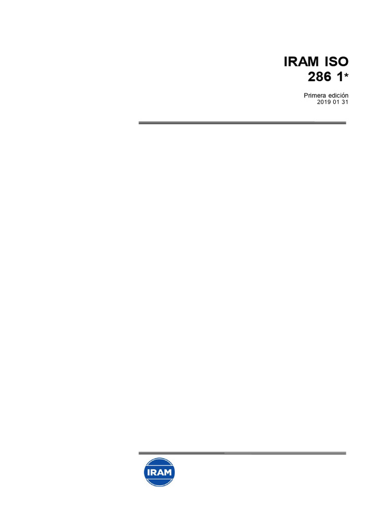 9 - Iram-Iso 286-1 | PDF