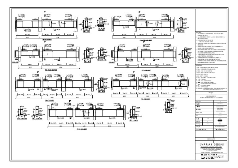 6.RCC Details of Plinth Beams - TPSB at Tolichowki | PDF
