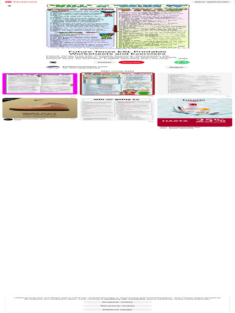 Future Tense ESL Printable Worksheets and Exercises | PDF