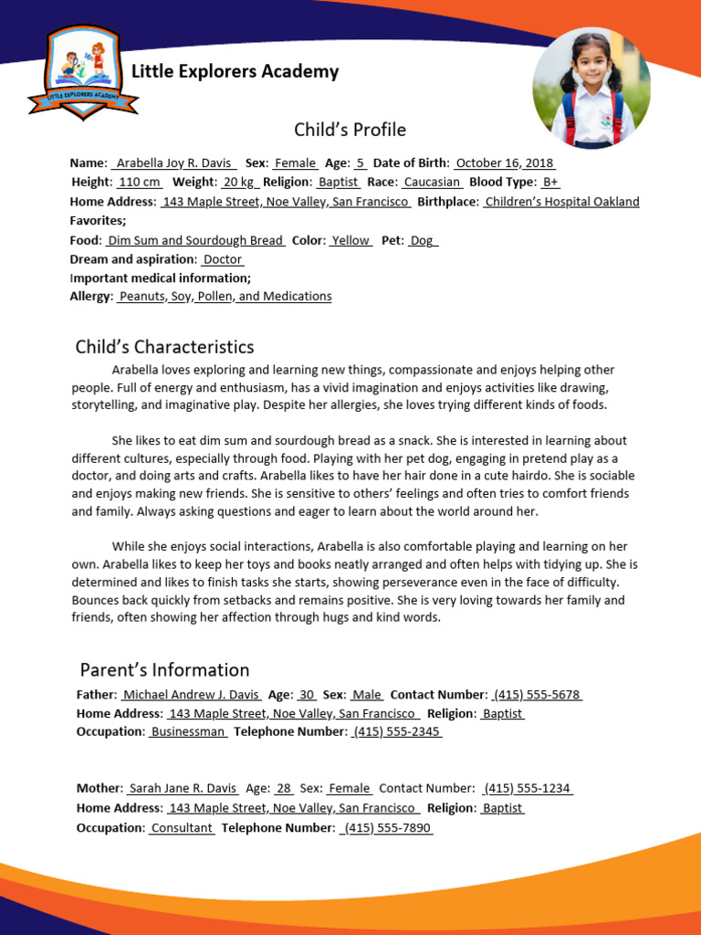 Comprehensive Portfolio | PDF