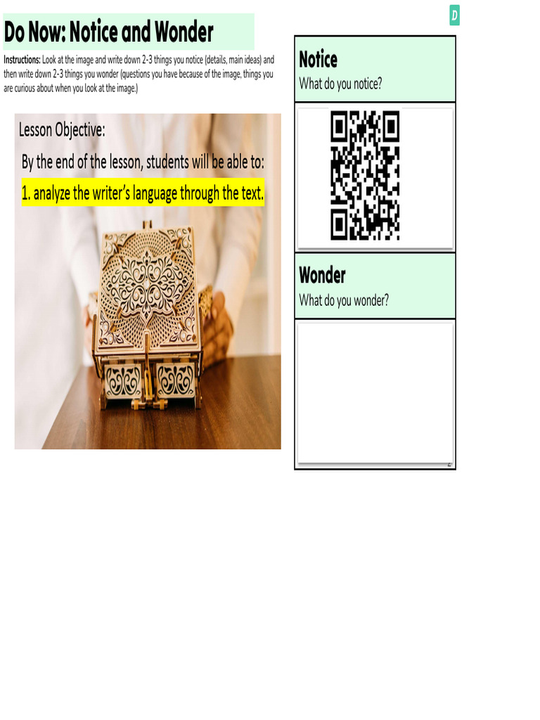 Descriptive Writing | PDF