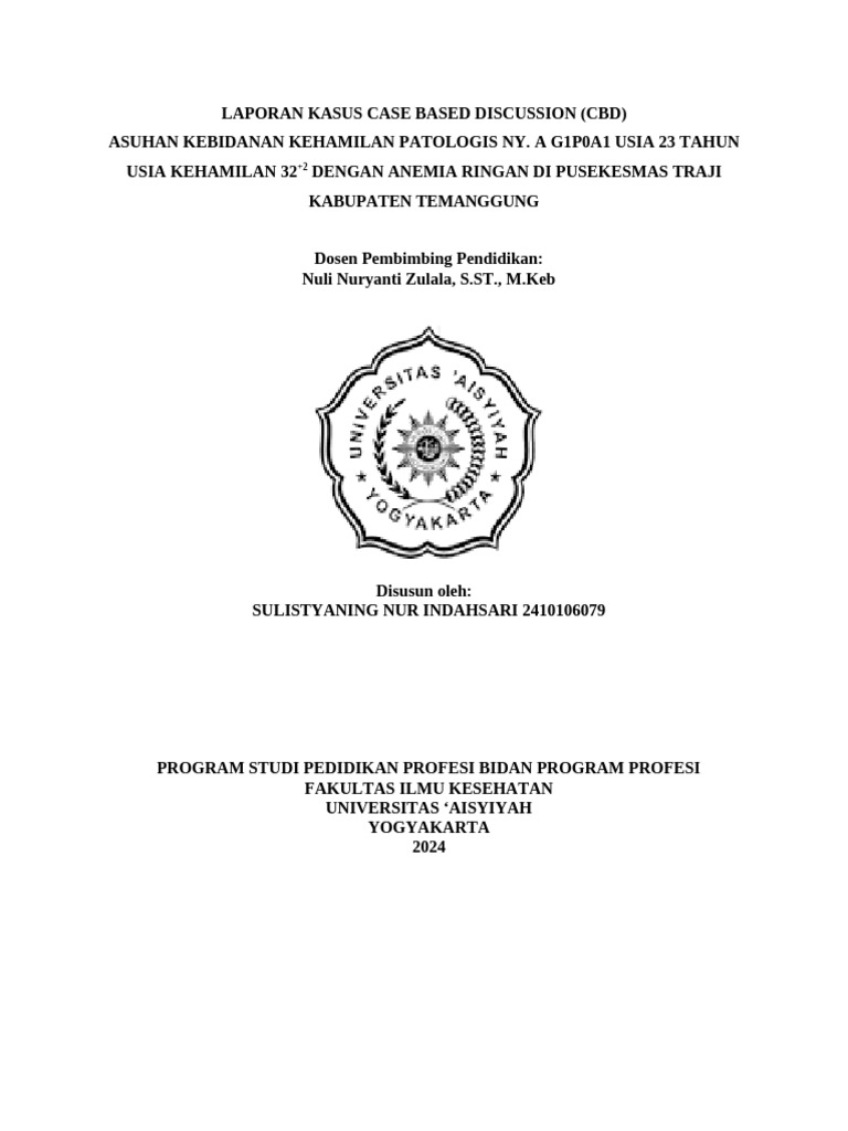 CBD 2 Kehamilan Patologis | PDF