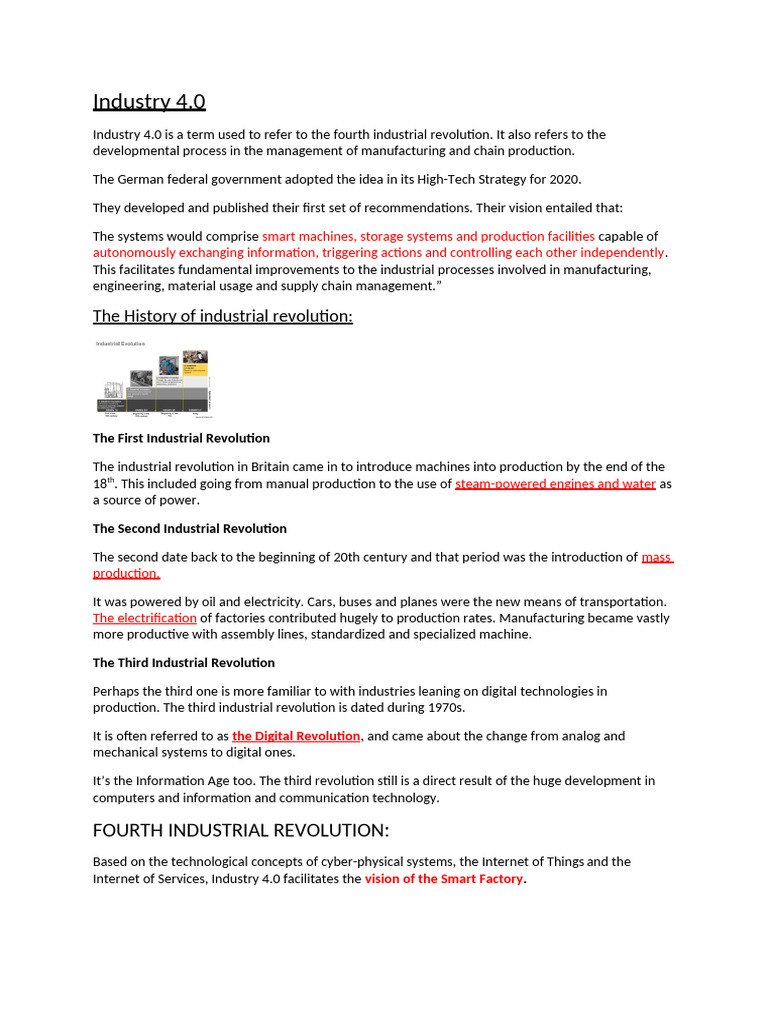 1 Industrial Revolution | PDF