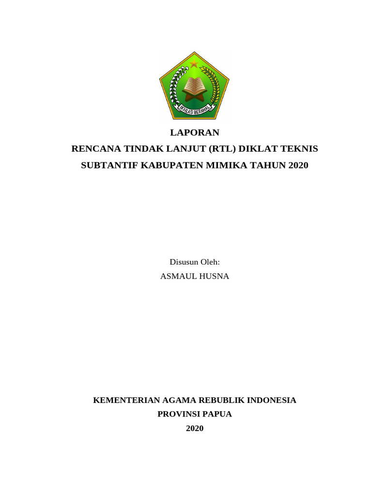 Laporan RTL PKG-PKB 2020 | PDF