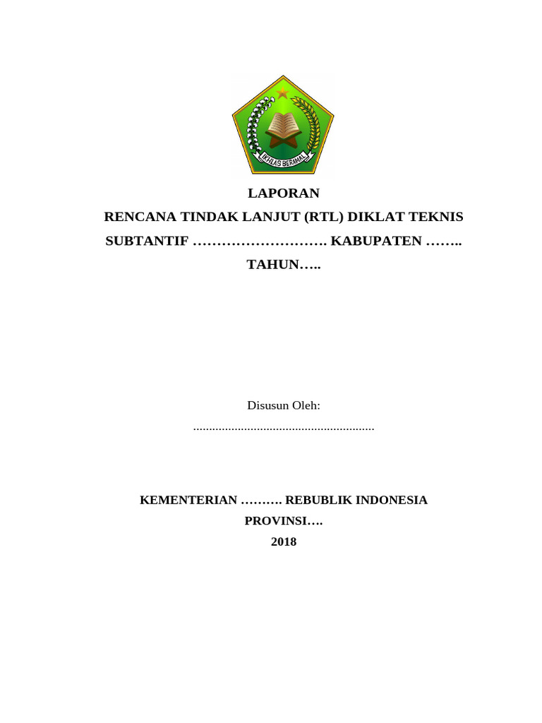 Contoh Laporan RTL | PDF