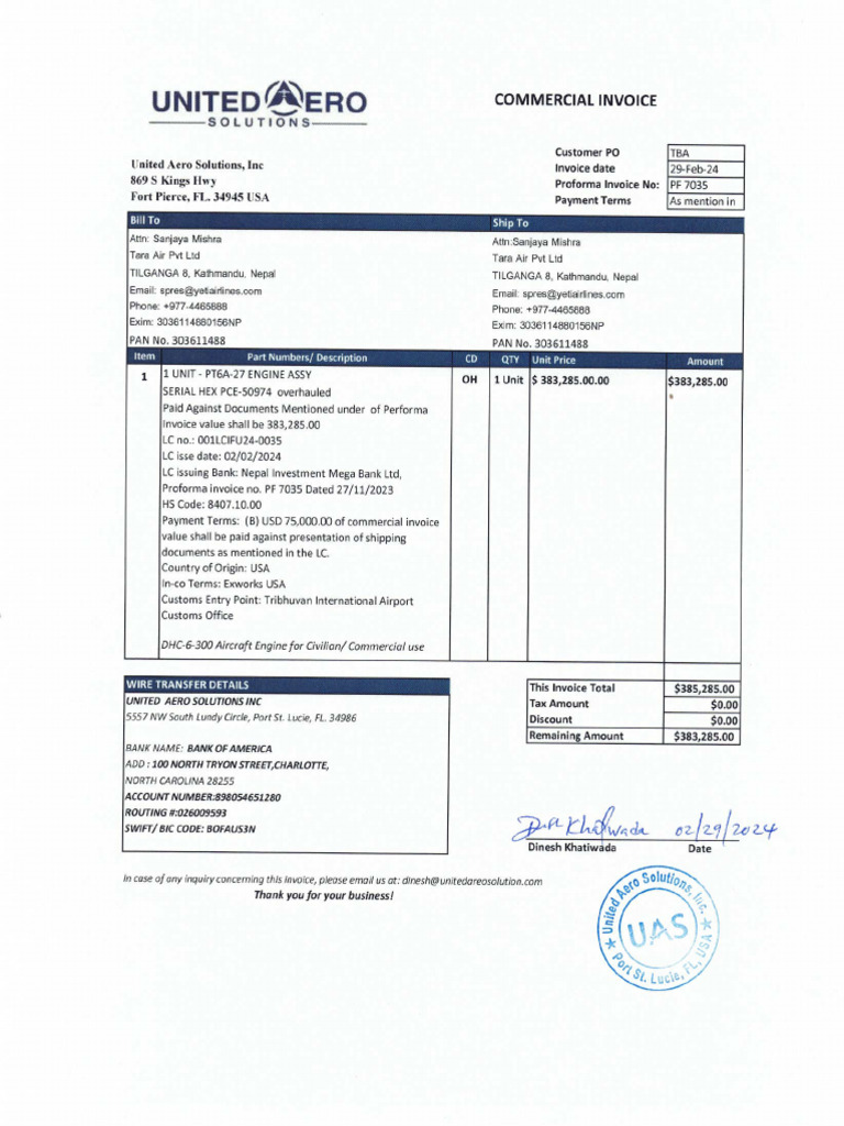 Final Corrected LC Documents for 2nd Claim - Rev-2 | PDF