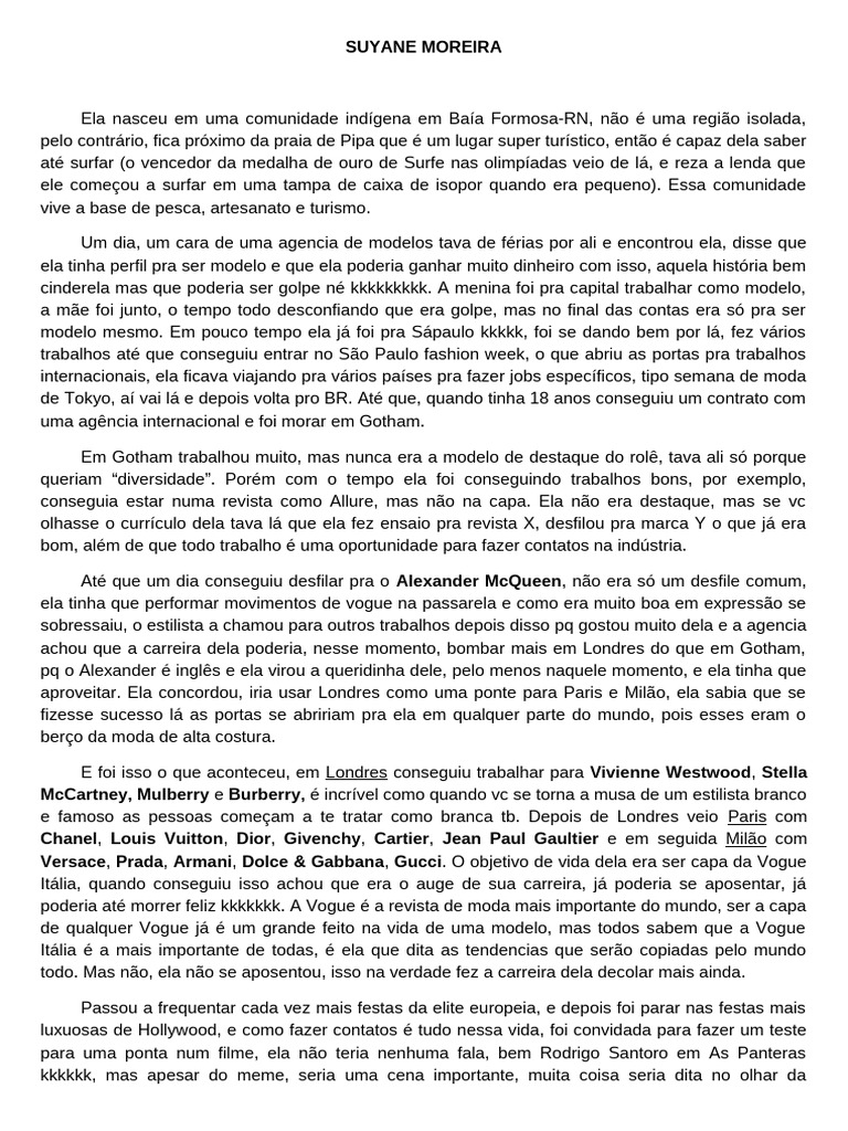 Suyane Moreira | PDF