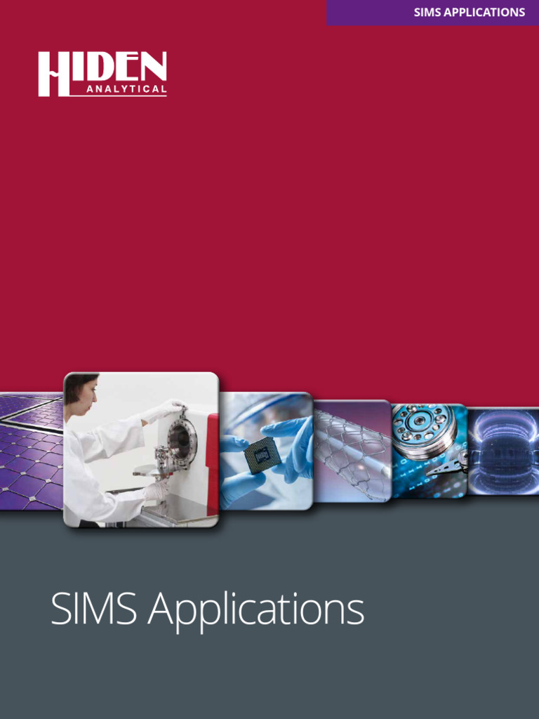 Advanced SIMS for Material Analysis | PDF | Mass Spectrometry | Sputtering