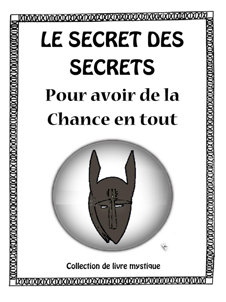 2 Le Secret Des Secrets Complet | PDF
