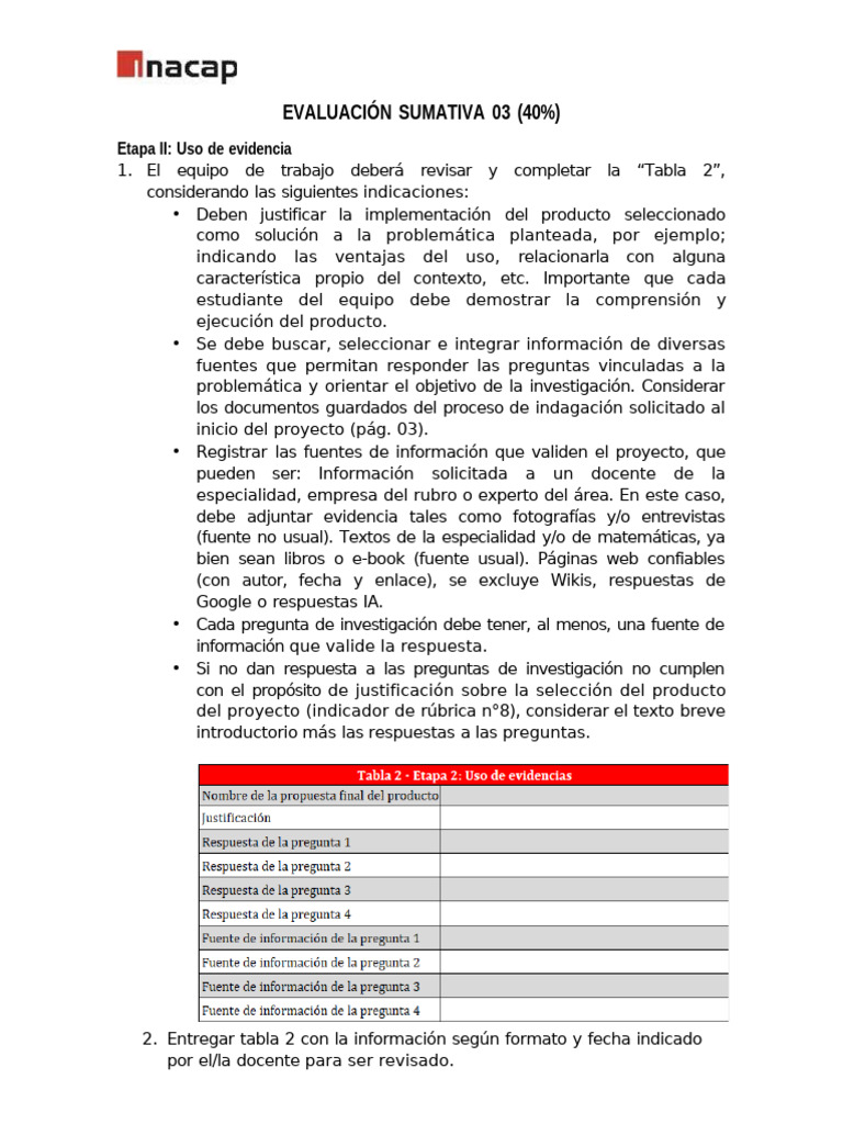 ABPro Etapa 2 | PDF