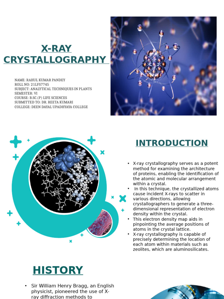 X Ray Crystallography | PDF