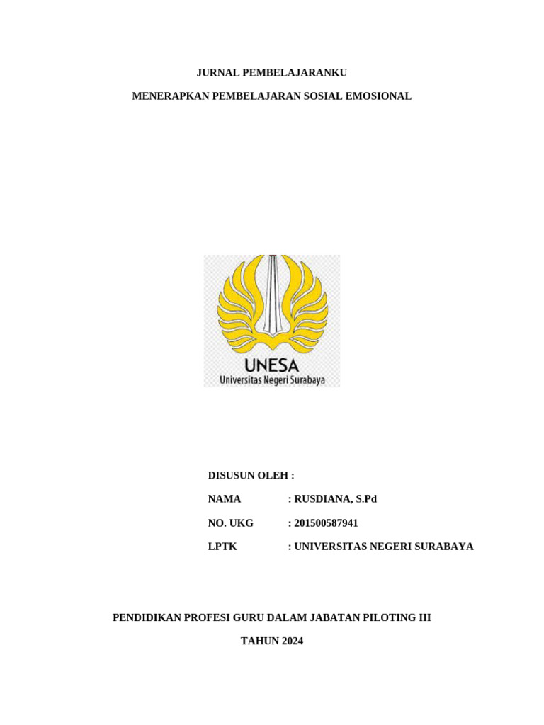 JURNAL PEMBELAJARANKU MODUL 2 PSE | PDF