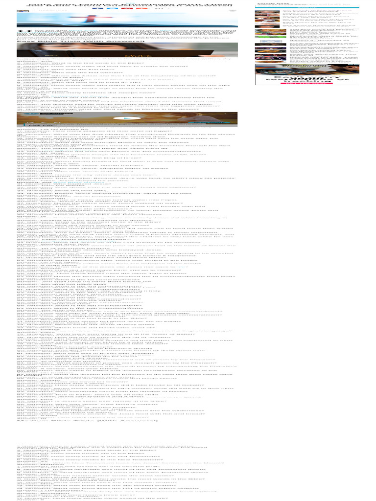 300 Bible Trivia Questions - Questions About The Bible (With Answers) | PDF