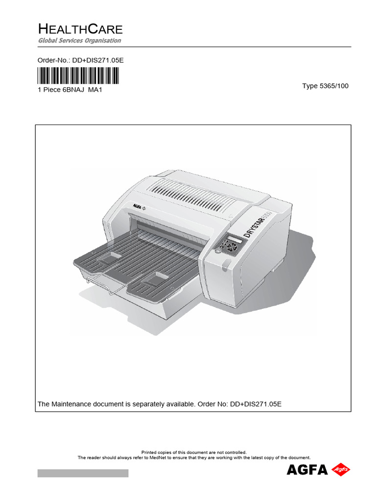 Agfa - Drystar-5300 - 533 | PDF