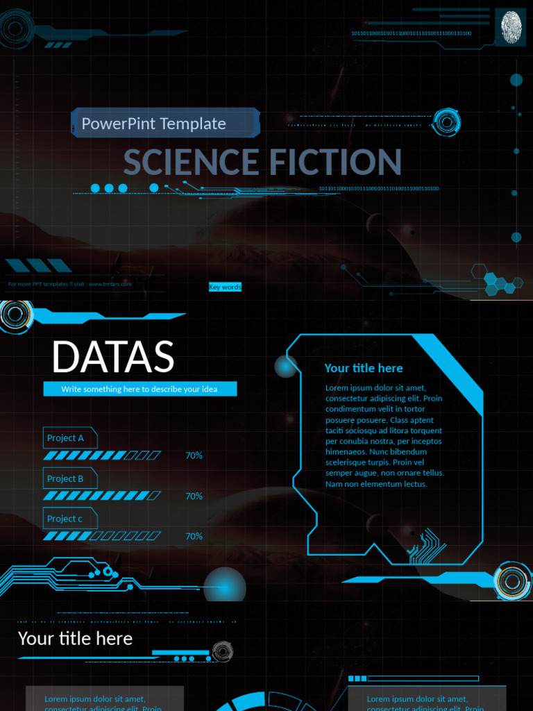 Science Fiction: Powerpint Template | PDF