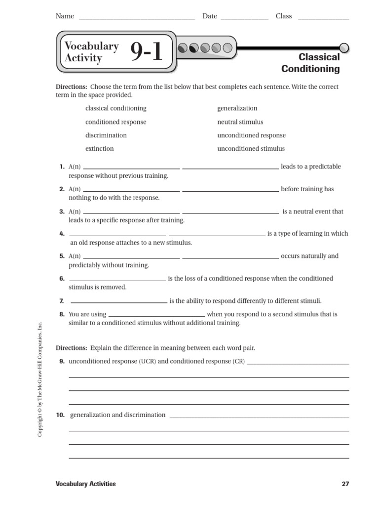 Learning Activities Pdf