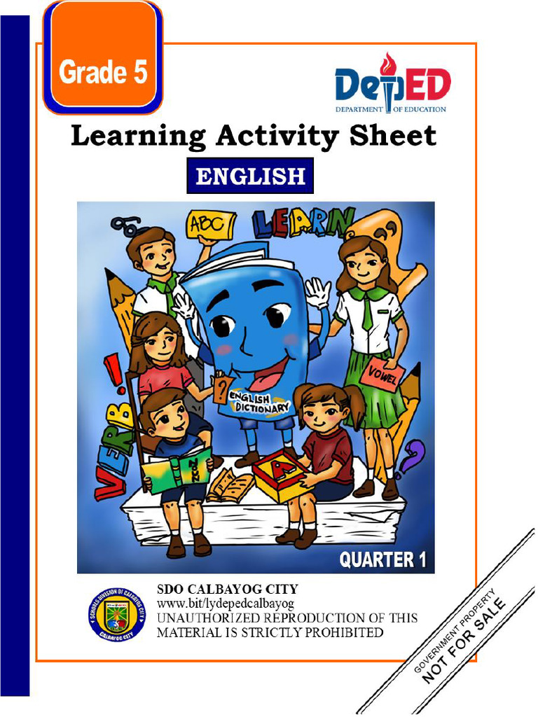 LAS - ENGLISH 5 | PDF