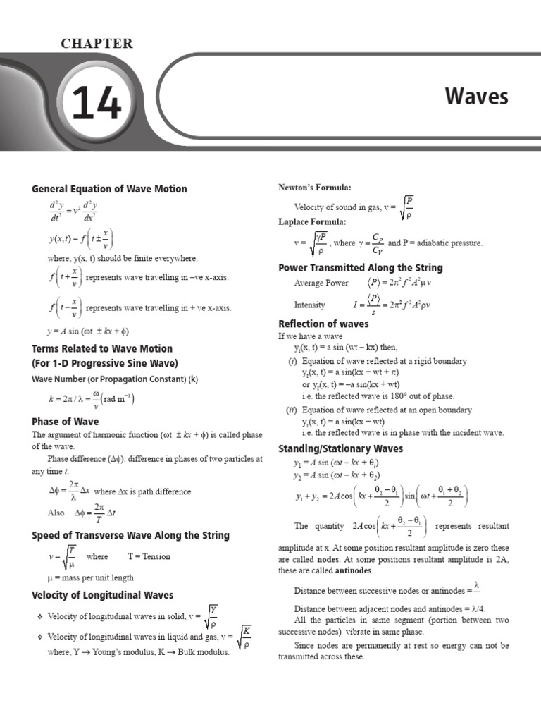 14 Waves | PDF