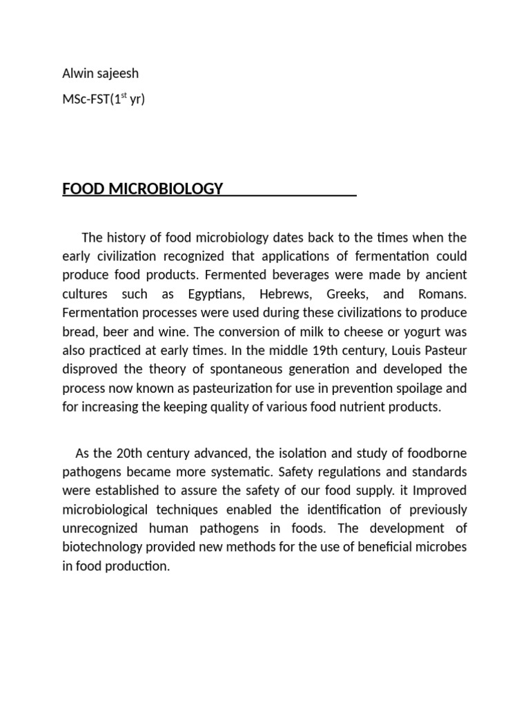 food micro | PDF