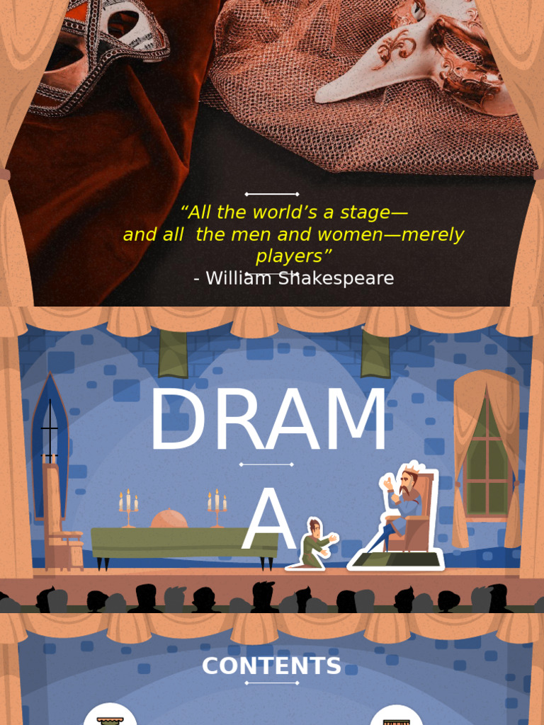 Types and Elements of Drama Explained | PDF | Play (Theatre) | Theatre