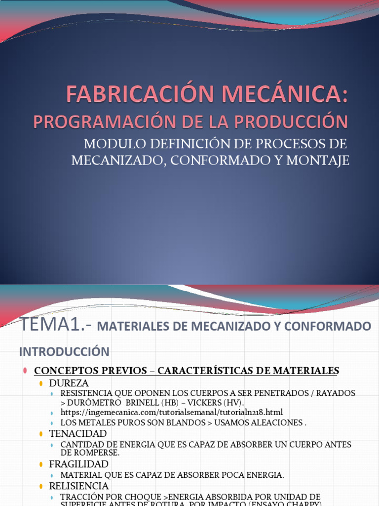 DEFINICIÓN DE PROCESOS- tema 1_alumnos (2) | PDF
