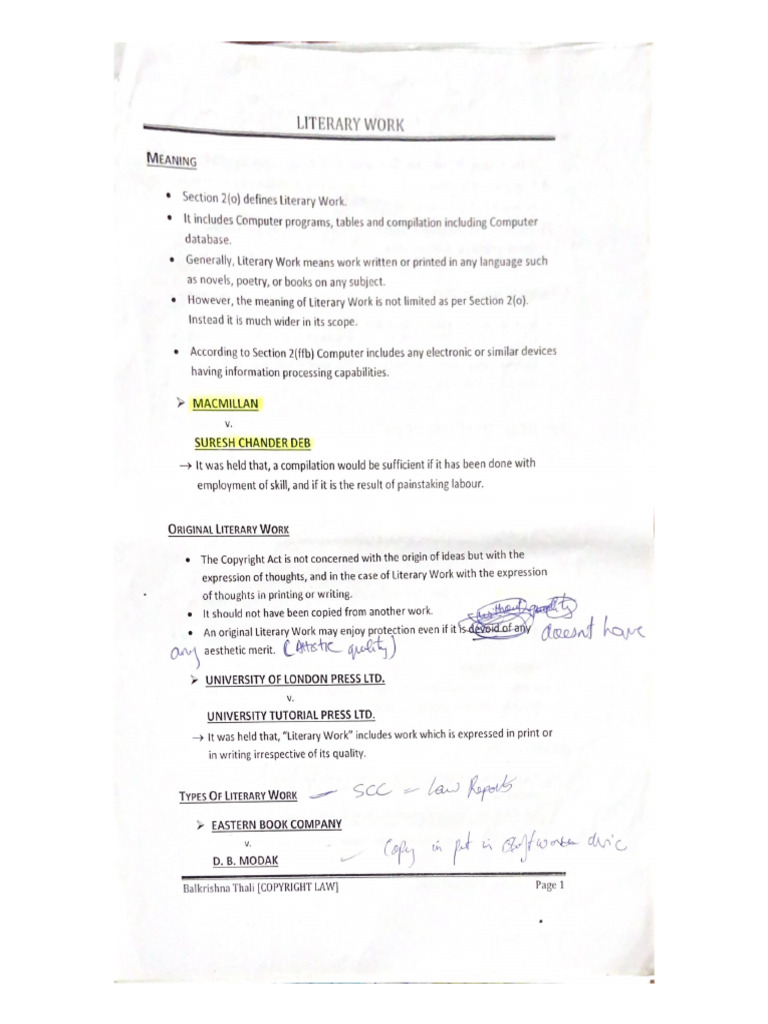 Literary Work | PDF