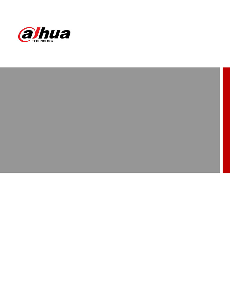 Dahua 16-24 Port PoE Gigabit Managed Switch Quick Start Guide | PDF