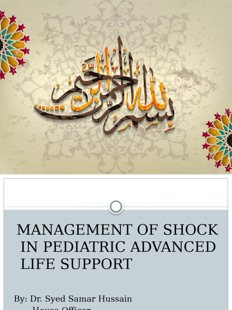 Shock Pdf Shock Circulatory Clinical Medicine