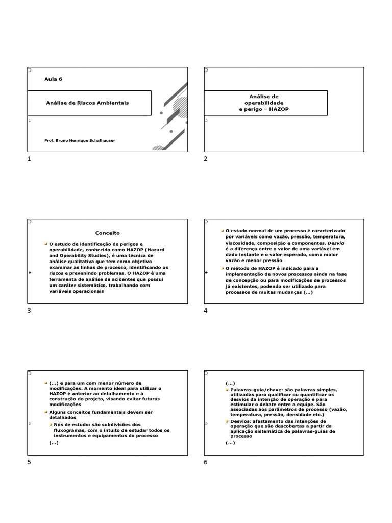 Aula 6 - Slides | PDF