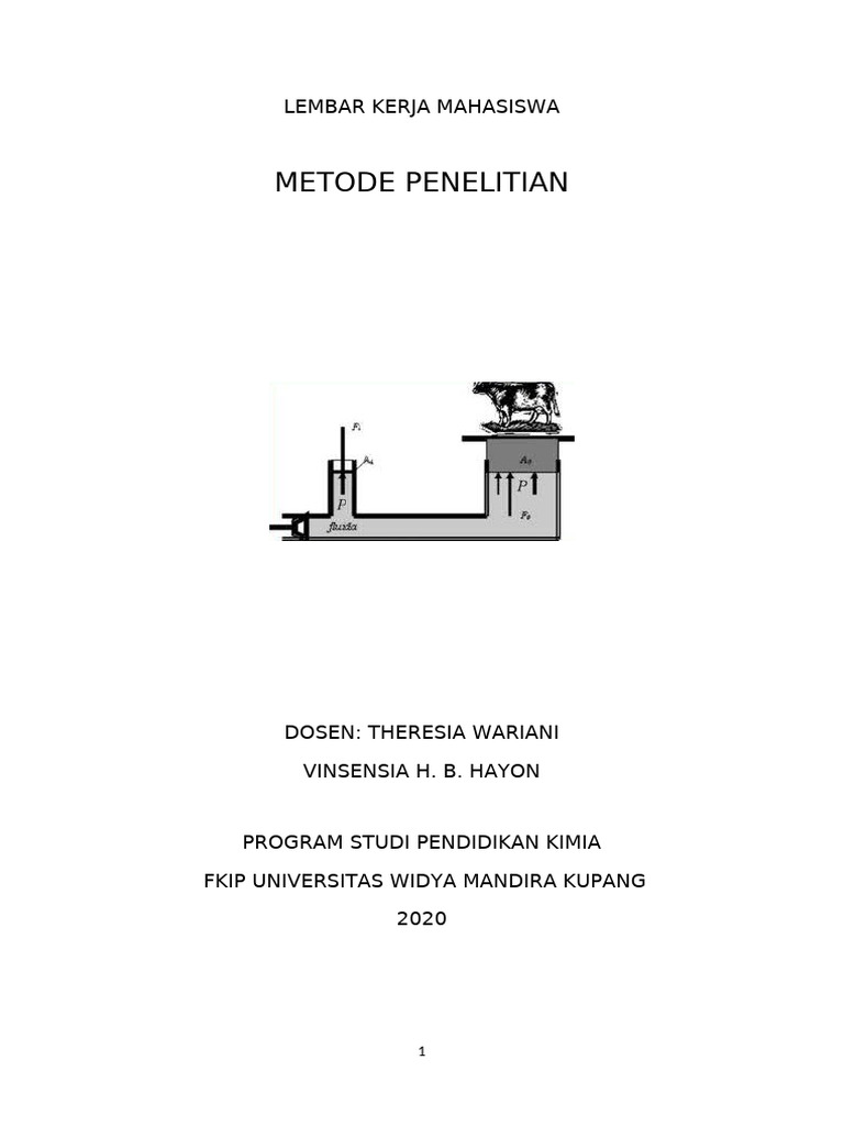 LKM Metode Penelitian | PDF
