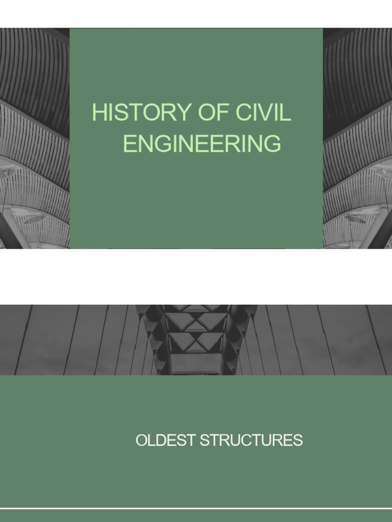 Topic 2 History of Civil Engineering | PDF