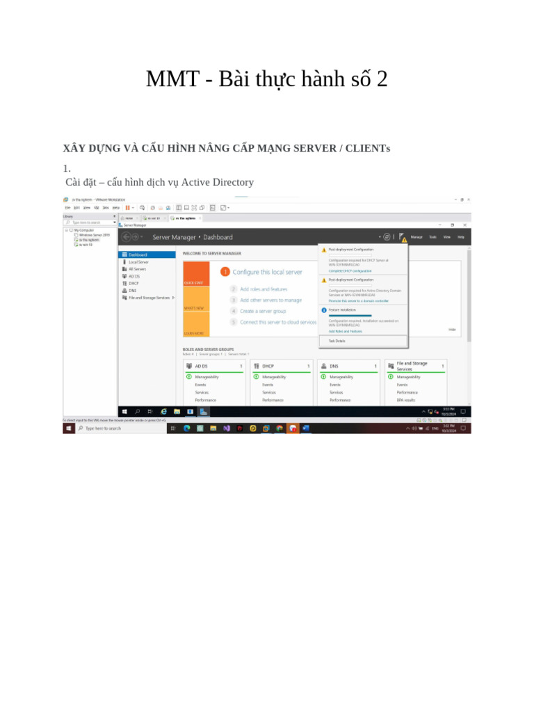 BTTH-MMT - Bài số 2 | PDF
