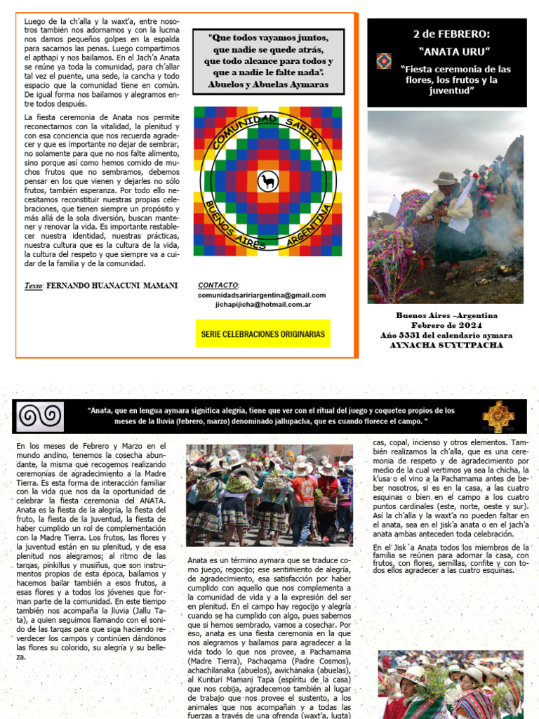 Triptico Anata | PDF