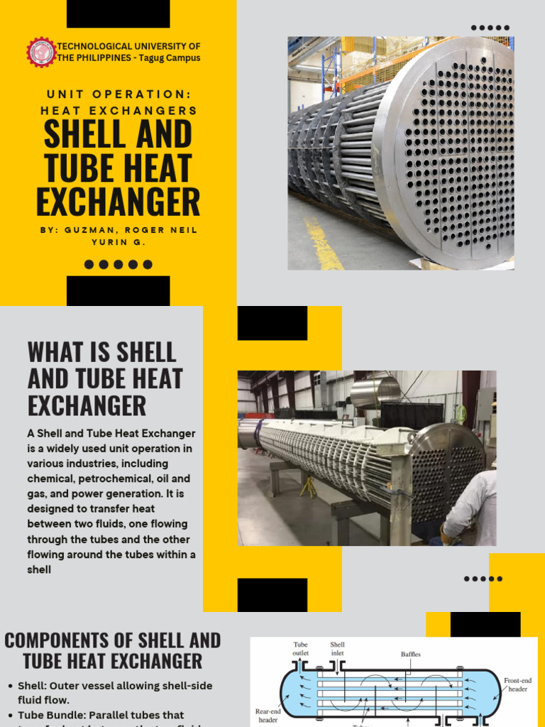 Shell and Tube Heat Exchanger | PDF