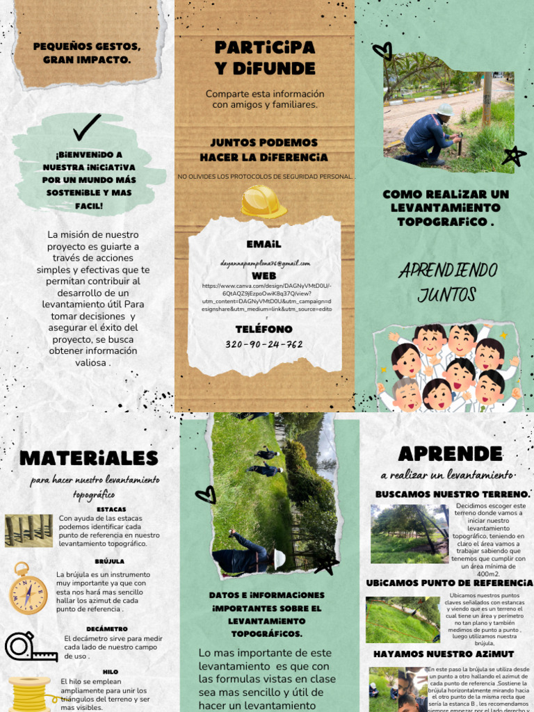 Como Realizar Un Levantamiento Topografico . | PDF