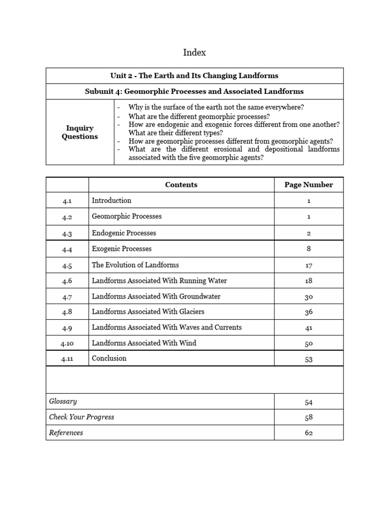 G11 Geography U2-SU4 Handbook Compressed | PDF