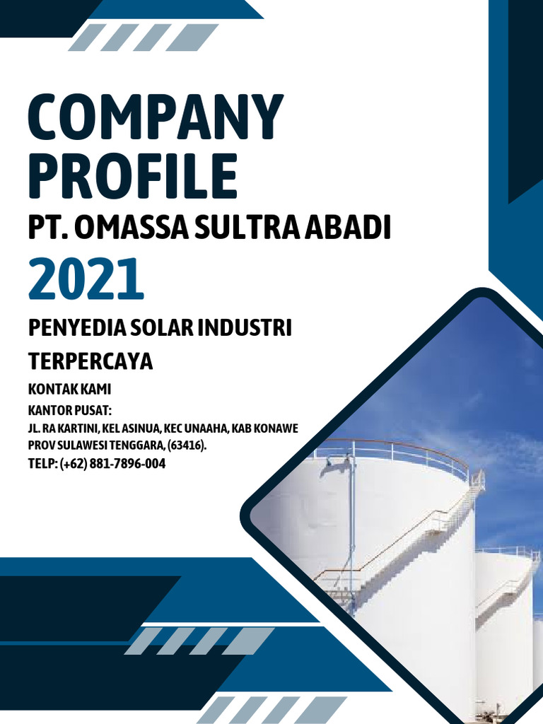 Comprof PT OMASSA SULTRA ABADI Terbaru 2024 | PDF
