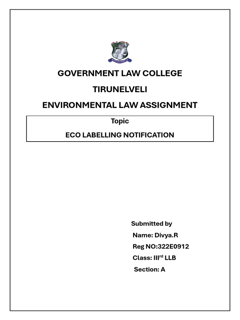 Next Assignment.3111 | PDF | Recycling | Sustainability
