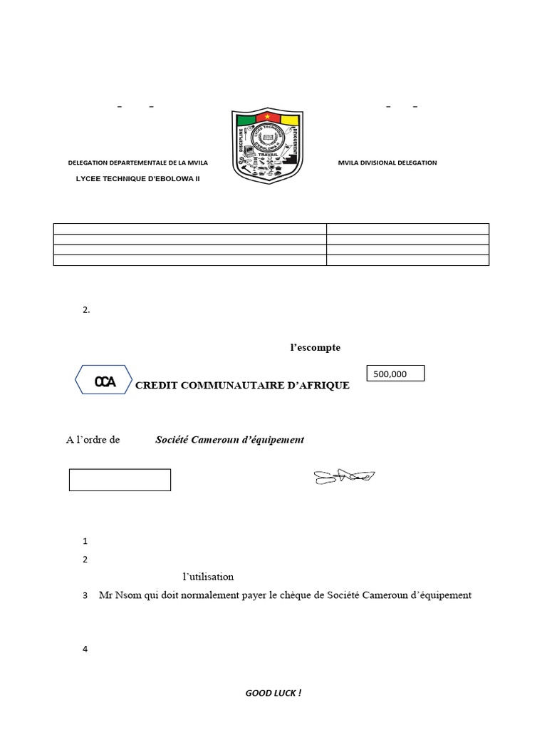 A3 ESCOM, 3eme TRIMESTRE, EVALUATION 5, 2023-2024 | PDF