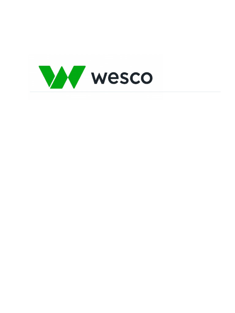 Wesco Information Security Policy - ESM | PDF
