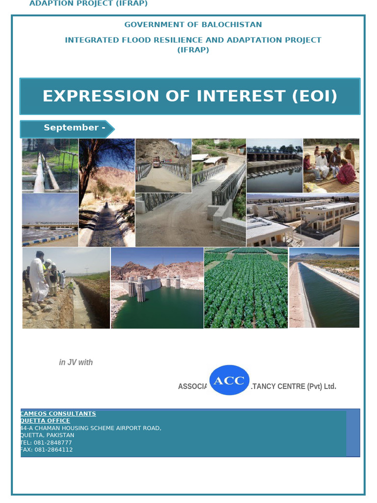 New EOI Document - Road Access Project - Final | PDF