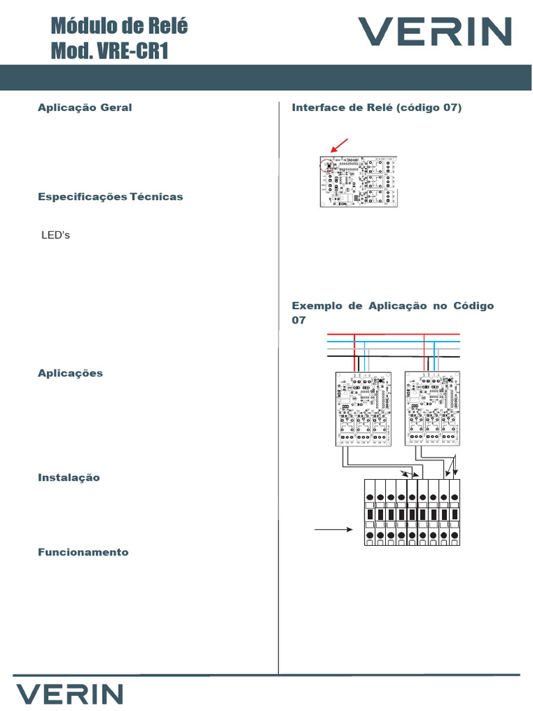 Modulo-Controle-Rele-VRE-CR1-LOGO-NOVO (1) | PDF