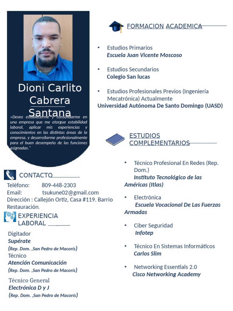 Formato Curriculum | PDF