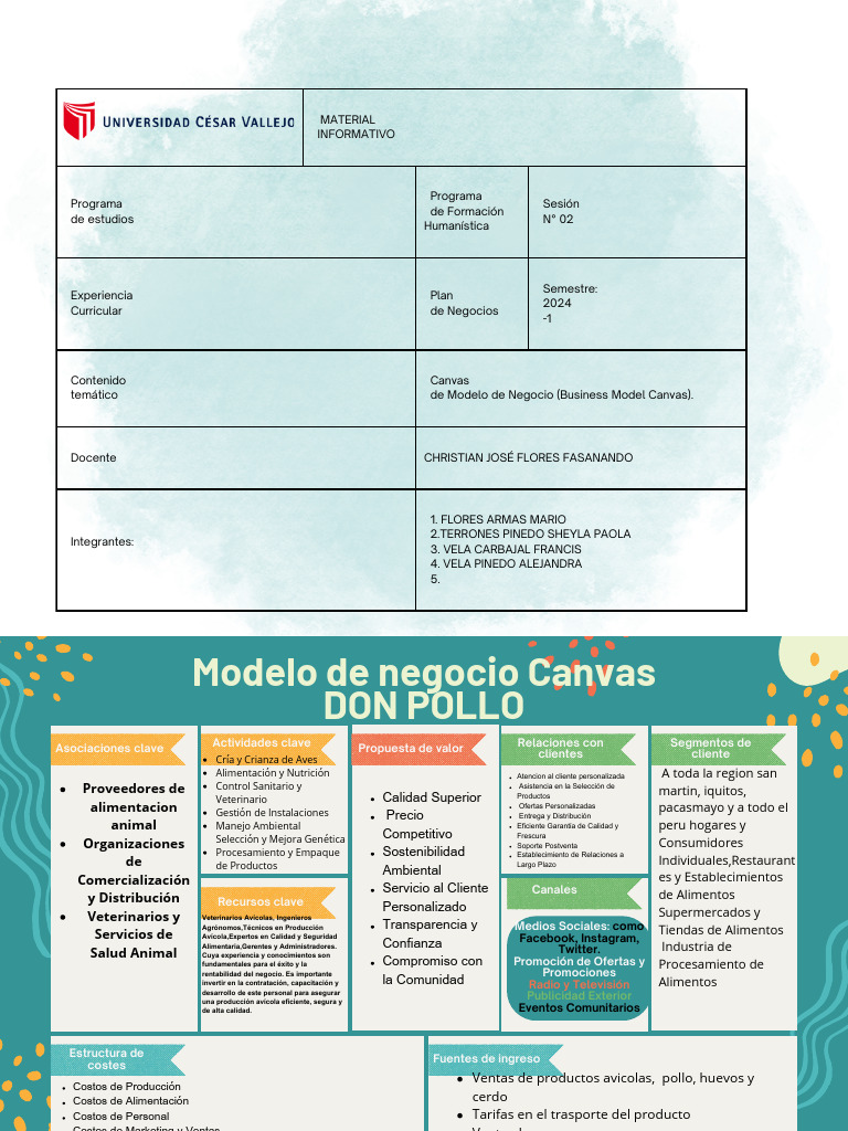 MODELO CANVA | PDF