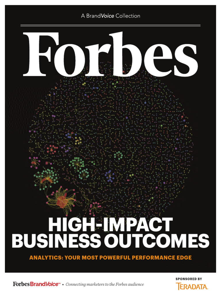 Forbes Magazine High-Impact Business Outcomes | PDF