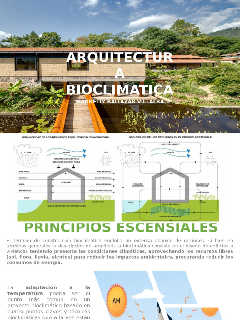 Arquitectura Bioclimatica | PDF