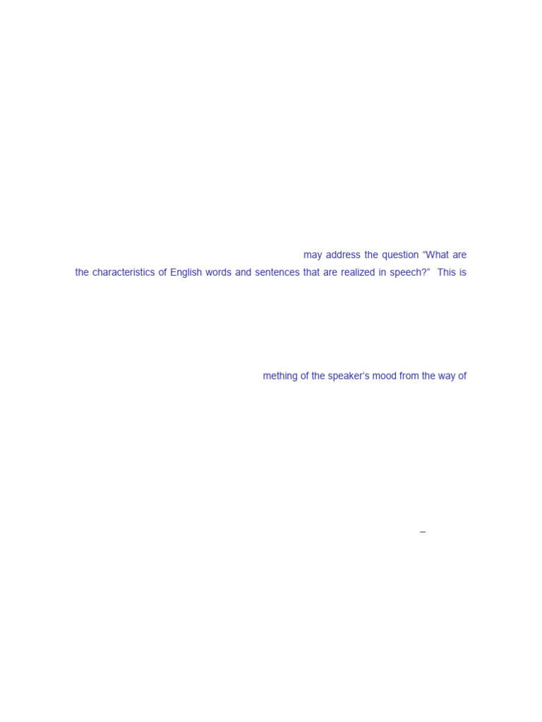 Unit 1 Language Speech | PDF