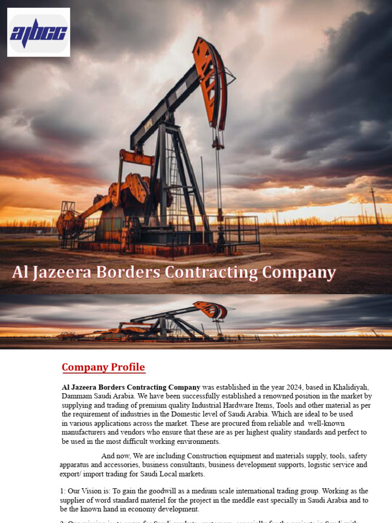 Al Jazeera Company Profile | PDF